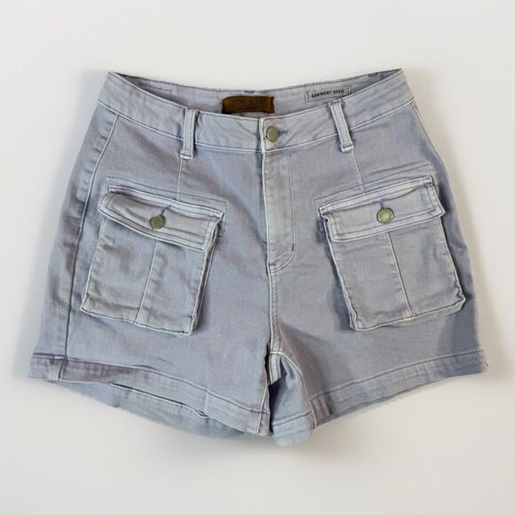 Judy Blue | Shorts | Judy Blue Womens Cargo Jeans Shorts L Purple ...